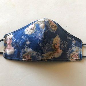 Disney | Accessories | Disney Frozen Elsa Adjustable Face Mask ...